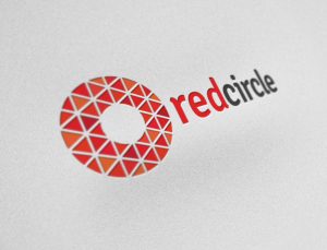 Premium Red Circle Logo for Start Ups!