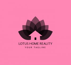 Lotus Homes Logo & Business Card Template - The Design Love