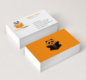 Reading Panda Logo & Business Card Template - The Design Love
