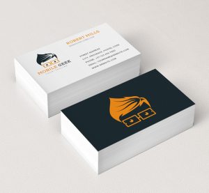 Mobile Geek Logo & Business Card Template - The Design Love