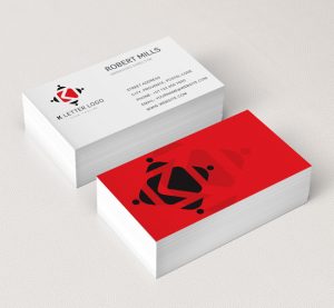 K Letter Logo & Business Card Template - The Design Love