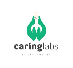 Caring Lab Logo & Business Card Template - The Design Love