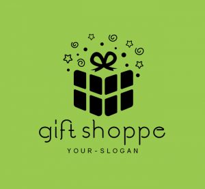 Gift Shop Logo & Business Card Template - The Design Love