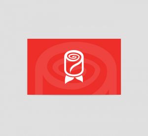 Minimal Red Rose Logo & Business Card Template - The Design Love