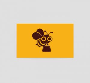 Shopping Bee Logo & Business Card Template - The Design Love