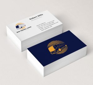 Bus Travel Logo & Business Card Template - The Design Love