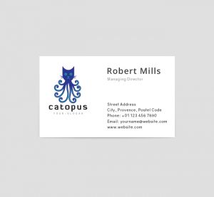 Octopus Logo & Business Card Template - The Design Love