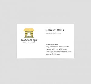 Toy Shop Logo & Business Card Template - The Design Love