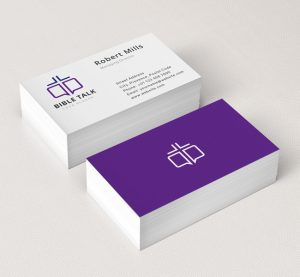 Bible Talk Logo & Business Card Template - The Design Love