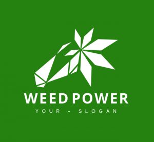 Weed Power Logo & Business Card Template - The Design Love