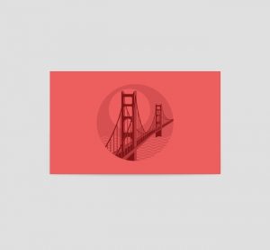 Golden Gate Bridge Logo & Business Card Template - The Design Love