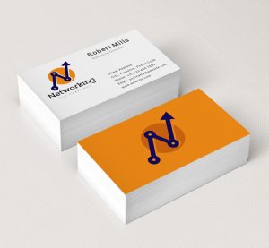 Networking Logo & Business Card - The Design Love