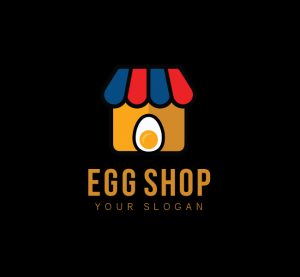 Egg Shop Logo & Business Card Template - The Design Love
