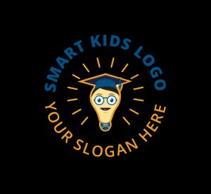 Smart Kids Logo & Business Card Template - The Design Love