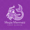 Magical Mermaid Logo Template - The Design Love