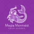 Magical Mermaid Logo Template - The Design Love