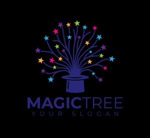 Magic Tree Logo & Business Card - The Design Love