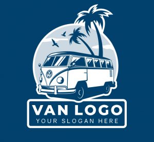 Van Travel Logo & Business Card Template - The Design Love