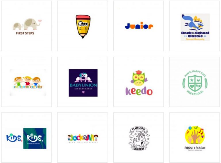 20 Best Play School Logo Inspiration for Your Next Project