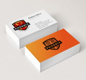 Phoenix Bird Logo & Business Card - The Design Love