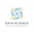 Letter D Data Science Logo & Business Card Template - The Design Love