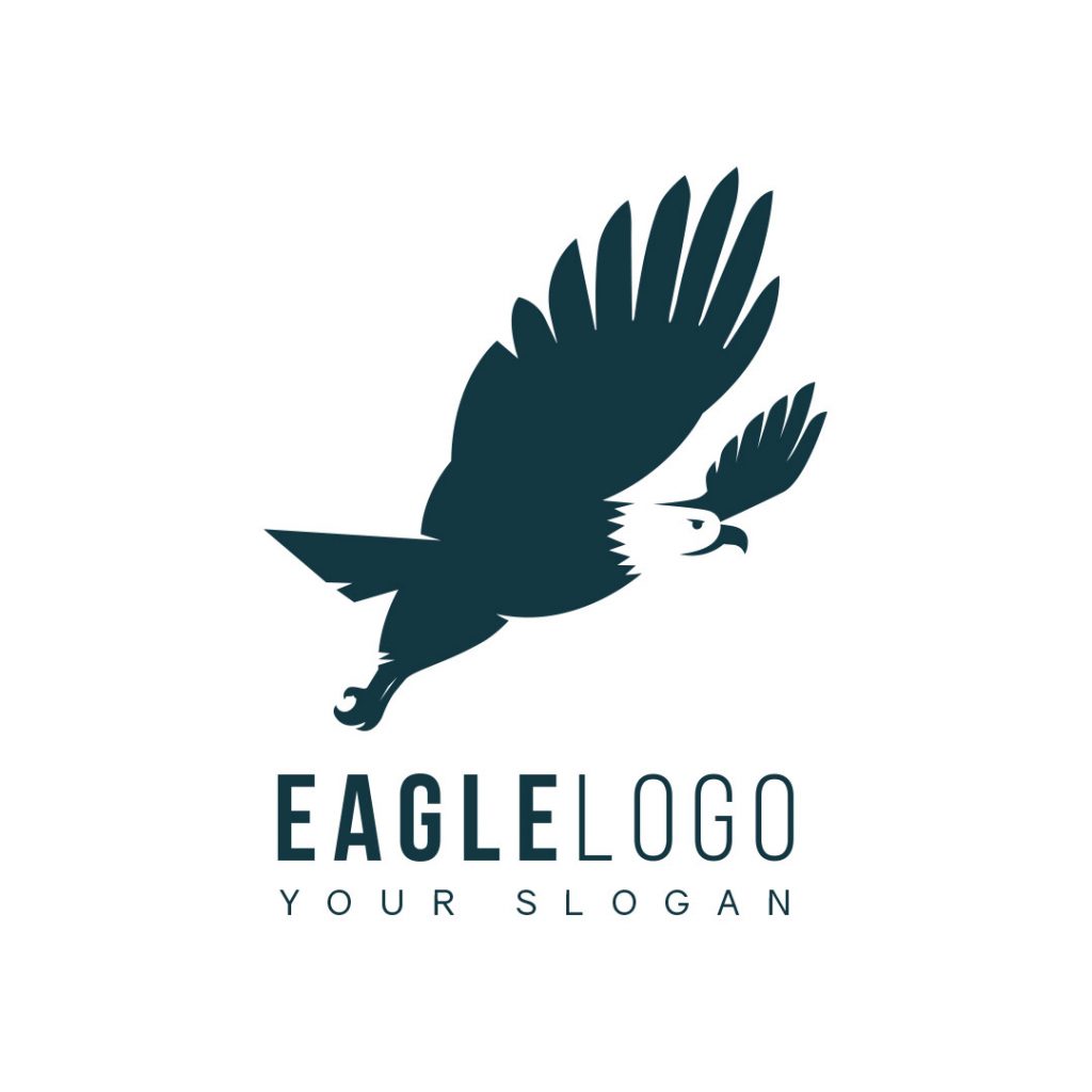 Simple Eagle Logo & Business Card - The Design Love
