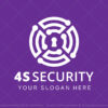 4S Security Logo & Business Card Template - The Design Love