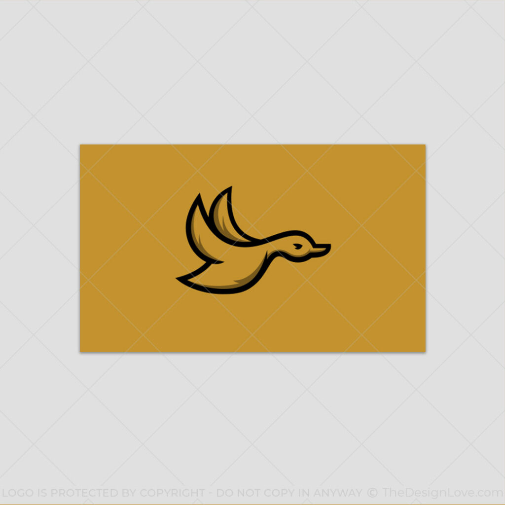 Goose Logo & Business Card Template - The Design Love