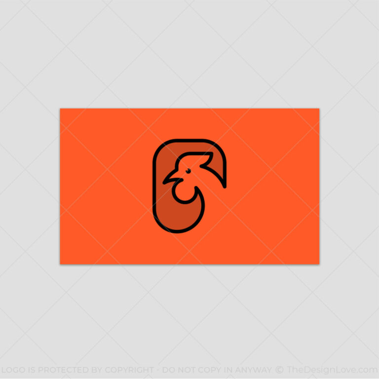 Letter C Chicken Logo & Business Card - The Design Love
