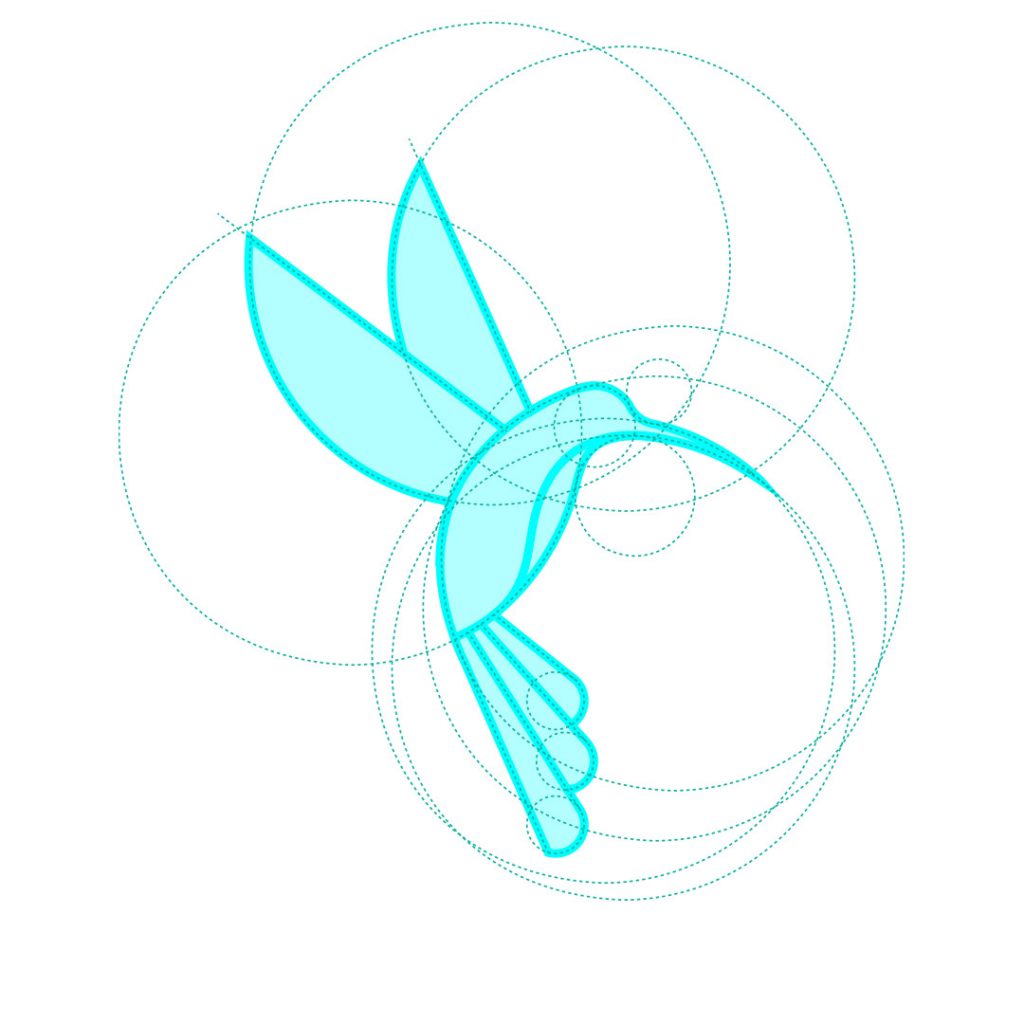 Simple Hummingbird Logo Template - The Design Love