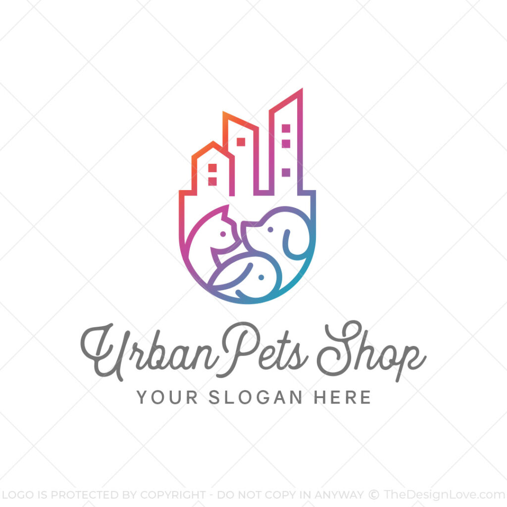 Animals & Pets logos Archives - The Design Love