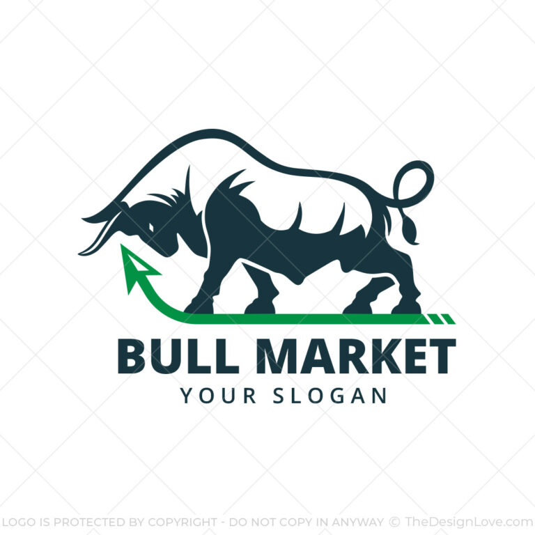 Bull Market Logo & Business Card Template - The Design Love