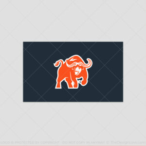 Charging Buffalo Logo Template - The Design Love