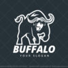 Charging Buffalo Logo Template - The Design Love