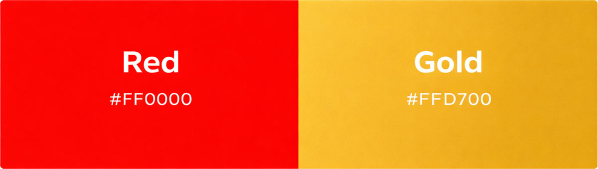Shades of Red: 50+ Red Color Names, Hex Codes, Meanings and Design Uses